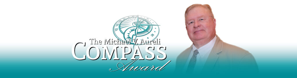 Arkansas Hospice presents the Michael V. Aureli Compass Award to Bruce ...